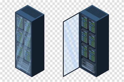 Premium Vector Isometric Servers Data Storages 3d Computer Equipment Storage Database
