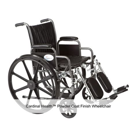 Cardinal Health™ Powder Coat Finish Wheelchair Vinyl Removable Desk