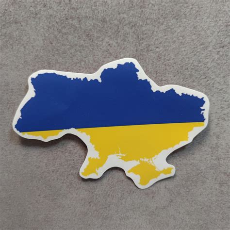 Наклейка на авто Карта України від Світ стендів - 48518090