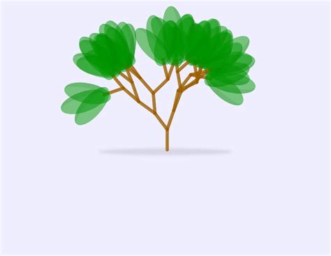 纯css动画效果，大树成长动图素材 17素材网