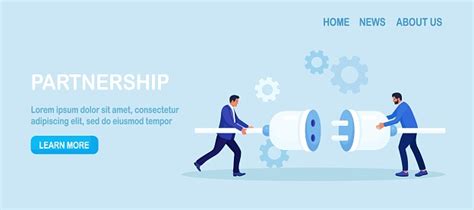 거대한 플러그와 콘센트를 연결하는 사업가들 비즈니스 전략 및 연결 파트너십 협력 상호 작용 새로운 파트너를 찾고 있는 사업가