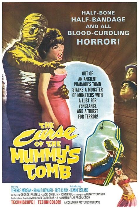 Curse Of The Mummys Tomb Affiches De Films Dhorreur Vieux Films Momie