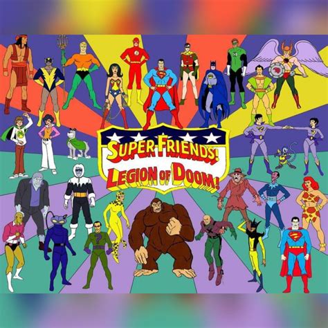 Legion Of Doom Super Friends Legion Of Doom Cartoon Super Friends