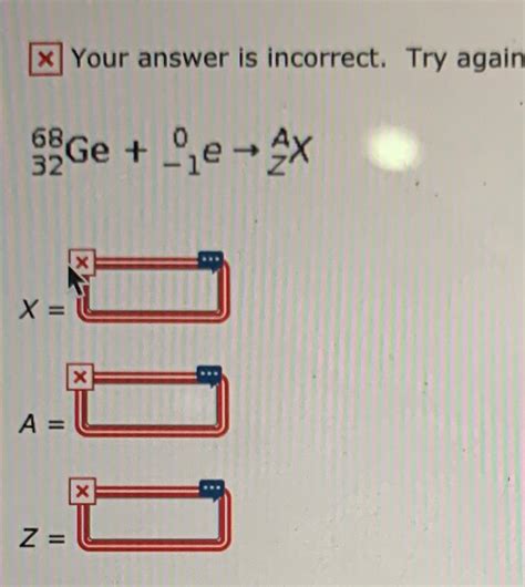 solved determine the symbols of the missing particle x to