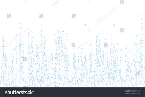 Blue Binary Code Cyber Background Hacker Stock Vector Royalty Free Shutterstock