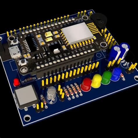 Conception De Layout Pcb Conception De Circuit Schéma à Pcb Dans Kicad Altium Designer