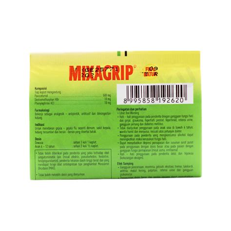 Mixagrip Flu And Batuk Farmaku