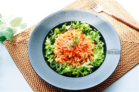 편스토랑 비빔라면 이찬원 초고추장 비빔면 양념장 소스 라면요리 냉라면 레시피 네이버 블로그