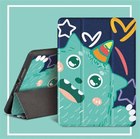 Cartoon Ipad Case Cute Ipad Cover Kawaii Anime Ipad Case For Etsy