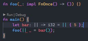 Discarding Value In Closure With Underscore Shows Up As Syntax Error