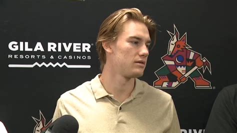 Coyotes Josh Doan Finding The Positives Of The Teams Move To Salt Lake City