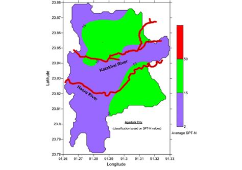 Nehrp Classification Based On Average Spt N Values For Agartala City Download Scientific Diagram