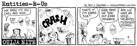 Entities R Us Ghost Hunter Comic Ouija Escaped Poltergeist