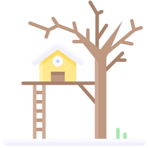 Tree House Generic Flat Icon