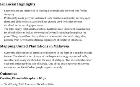 Data Visualization United Plantations Using D3js Prashanna Kumar Observable