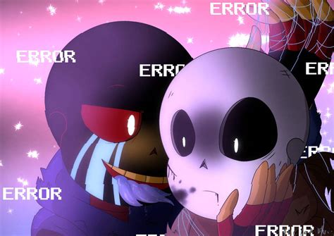 Error Sans X Emotionless Ink Sans By Ducred Blue On Deviantart