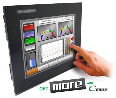 C More Touch Panels Direct Logic Automation