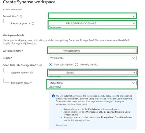 How To Create A Azure Synapse Analytics Workspace Erwin And Data Analytics