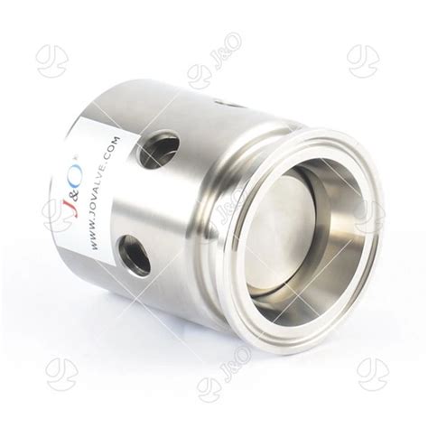 Sanitary Stainless Steel Clamp Pressure Vacuum Relief Valve China Jando