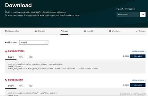 Minio的安装与使用minio安装 Csdn博客