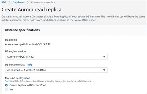 Create An Aurora Read Replica For An Rds Instance Step By Step Geekylane
