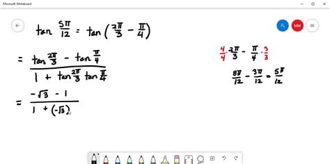 SOLVED In Exercises use a sum or difference identity to find an exact value tan π