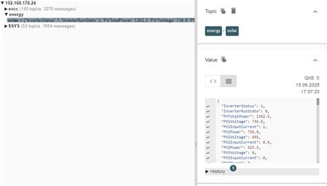 Energy Dashboard With Mqtt Topics Configuration Home Assistant
