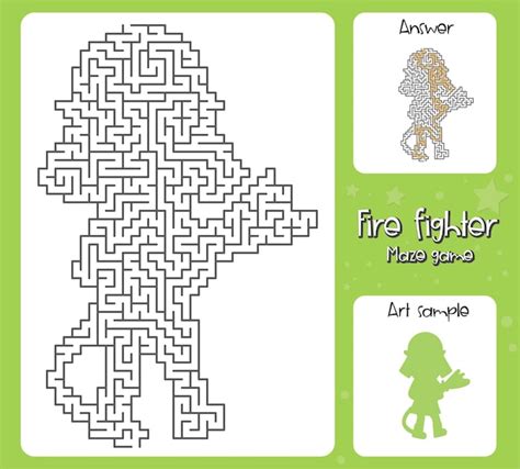 Premium Vector Maze Game