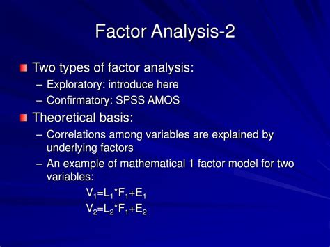 Ppt Multivariate Data Analysis Using Spss Powerpoint Presentation Free Download Id 6751115