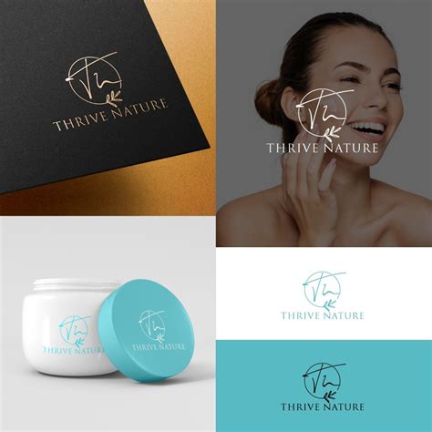 Logo Kecantikan Thrive Nature Jasalogoid