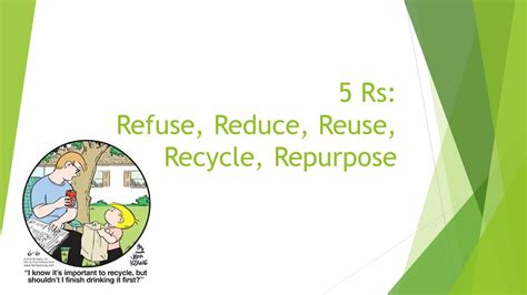 5rs Reuse Reduce Reuse Recycle Repair And Recover By 53 Off