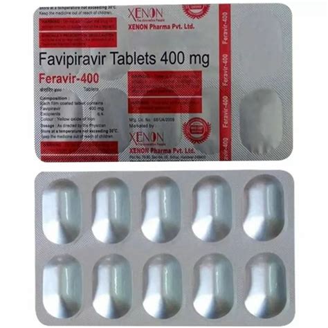 Favivir Favipiravir 400 Mg Tablet At ₹ 490stripe In Nagpur Id