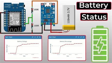 IoT Based Battery Status Monitoring System Using ESP8266