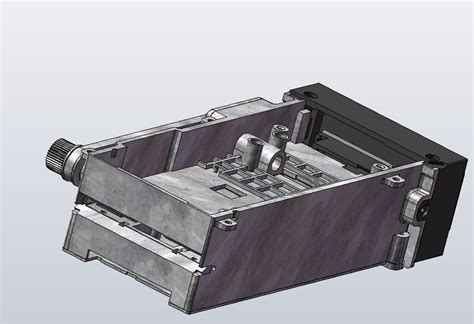 智能终端内置自动发卡机三维SW2018无参 SOLIDWORKS 2018 模型图纸下载 懒石网