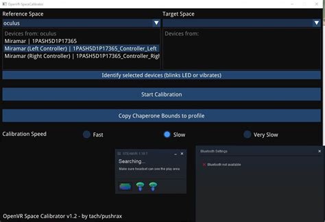 Openvr Space Calibrator Does Not See Base Stations Bluetooth Issue