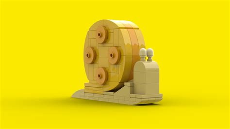 Lego Moc Snail By Owlclicker Rebrickable Build With Lego