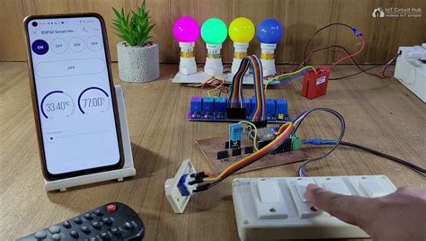 Esp32 Blynk Home Automation System With Fan Speed Control