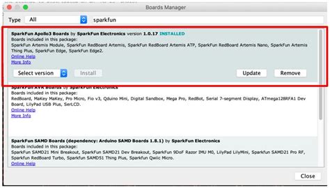 Programming The Sparkfun Edge With Arduino Sparkfun Learn