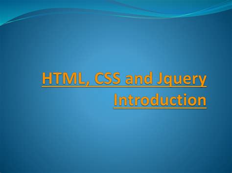 Cnc Web World Html Css And Jquery Introduction Page 3 Created With