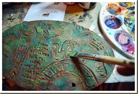 17 Best Images About Modeling Paste On Pinterest Acrylics Stencils And Mixed Media