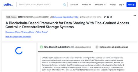 A Blockchain Based Framework For Data Sharing With Fine Grained Access