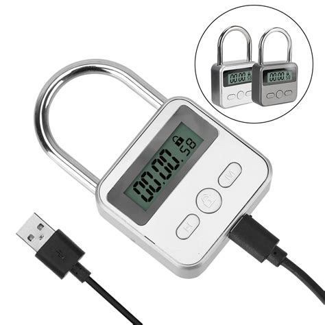 Digital Time Lock Bondage Equipment Erotic Fetish Electronic Restraints Switch Adult Game