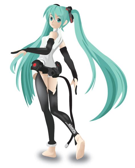 Miku Vector At Collection Of Miku Vector Free For