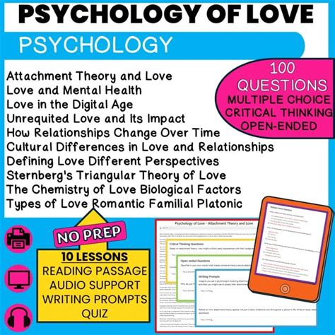 Psychology Of Love Attachment Culture Mental Health Digital Age