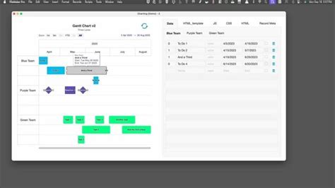 Codence On Linkedin Gantt Chart In Claris Filemaker Demo