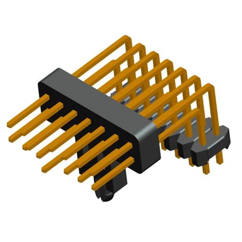 2 54mm Pitch Pin Header Dip Type Connectors Auto Parts Terminal Block Pcb Jack Pin Header And