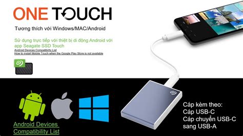 C Ng Di Ng Ssd Seagate One Touch Ssd Tb Usb C Ph C H I D Li U Rescue Shopee Vi T Nam