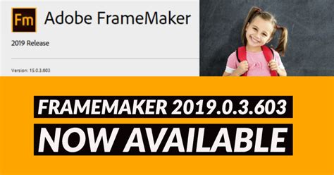 framemaker 2019 update 3 now available tech comm tools