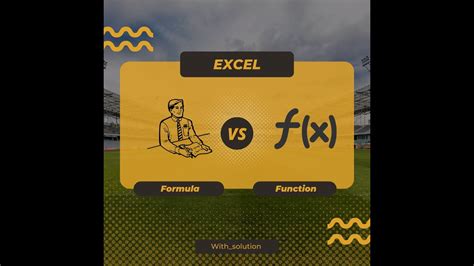 excel formula and excel function ms excel basic in hindi tutorial 5