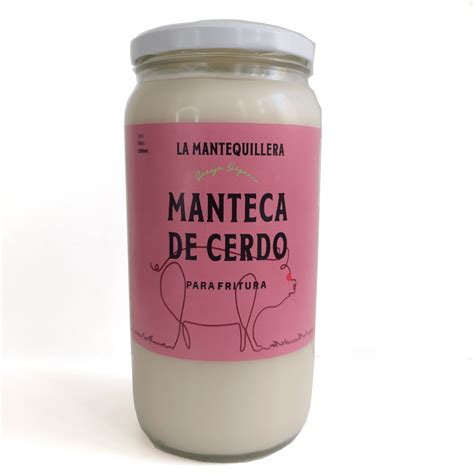 Manteca De Cerdo La Mantequillera X 1lt I Oechsle Oechsle